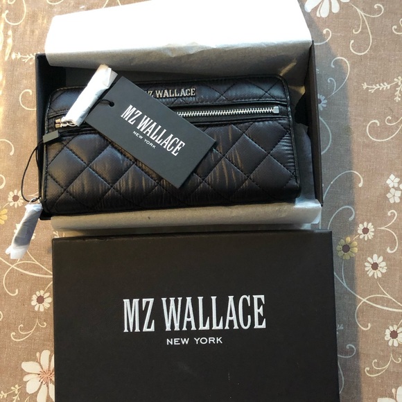 MZ Wallace | Bags | New In Box Mz Wallace Crosby Long Wallet | Poshmark